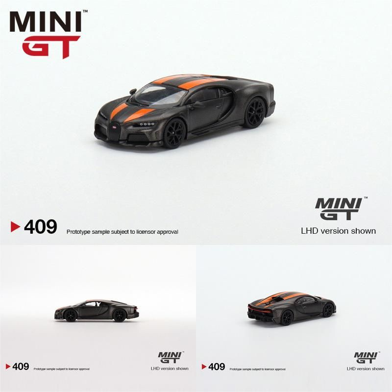 Машинка minigt 1:64 Bugatti Centodieci Vision Gran Turismo Chiron Super ...