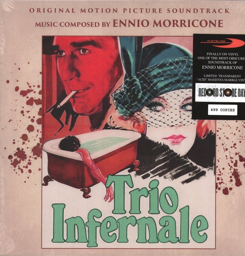 Виниловая пластинка Ost - Trio Infernale (Ennio Morricone) (Magenta ...