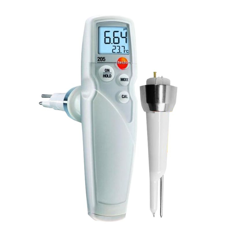 testo 205 Портативный pH-метр 0563 2051 - купить по выгодной цене в ...