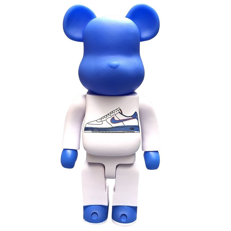 Статуэтка Bearbrick Monkey арт Blue Nike-dyf - купить по низким ценам в ...