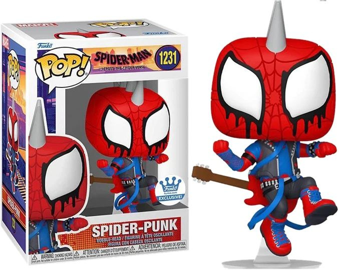 Фигурка Funko POP! Across the Spider-Verse Spider Punk (Funko Shop ...