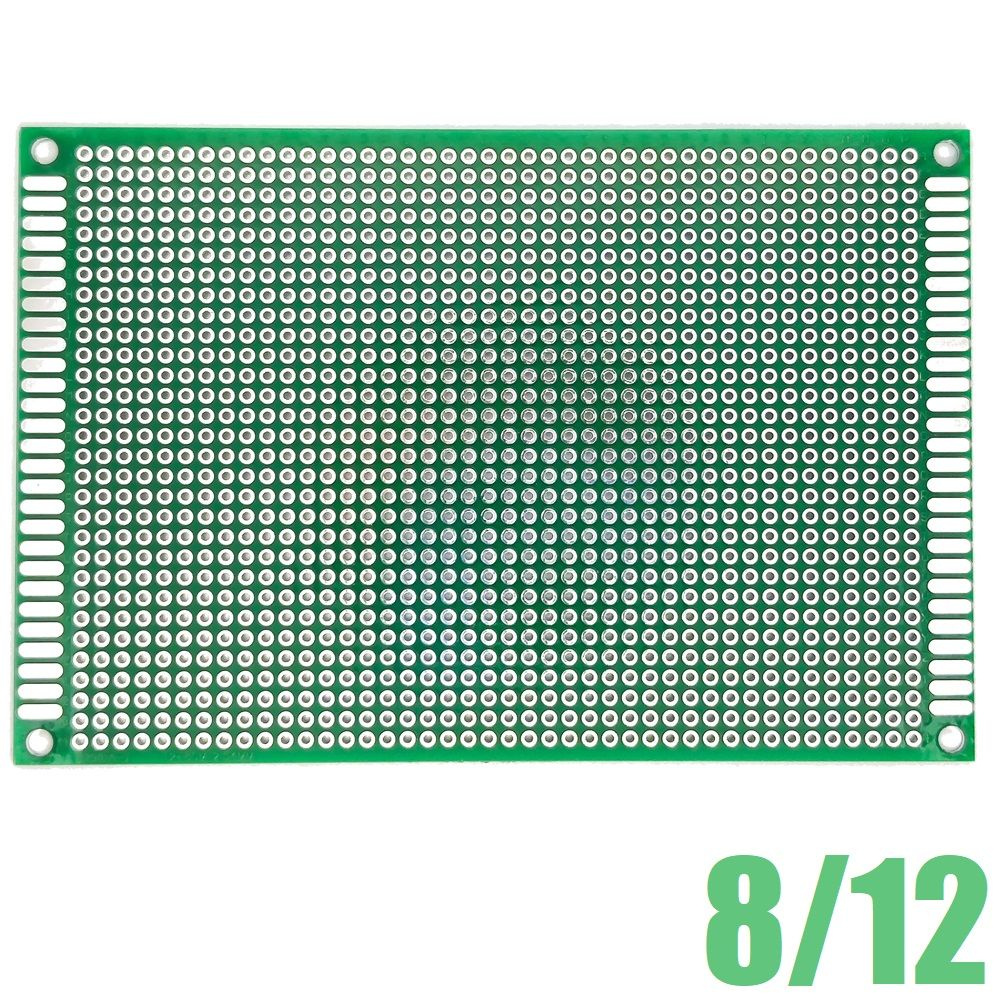 Монтажная печатная плата 8/12 см 2,54 мм 5 шт - купить с доставкой по ...