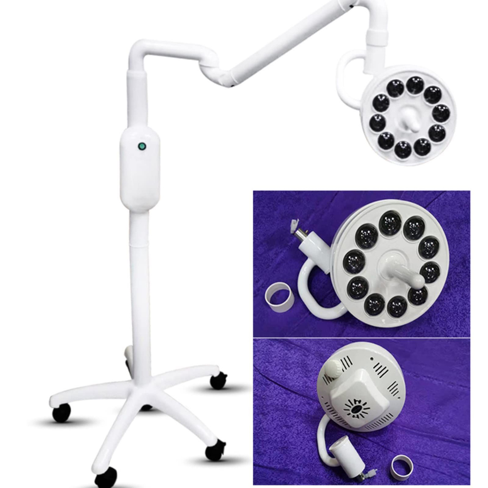 Мобильный светодиодный стоматологический напольный светильник с обзором ...