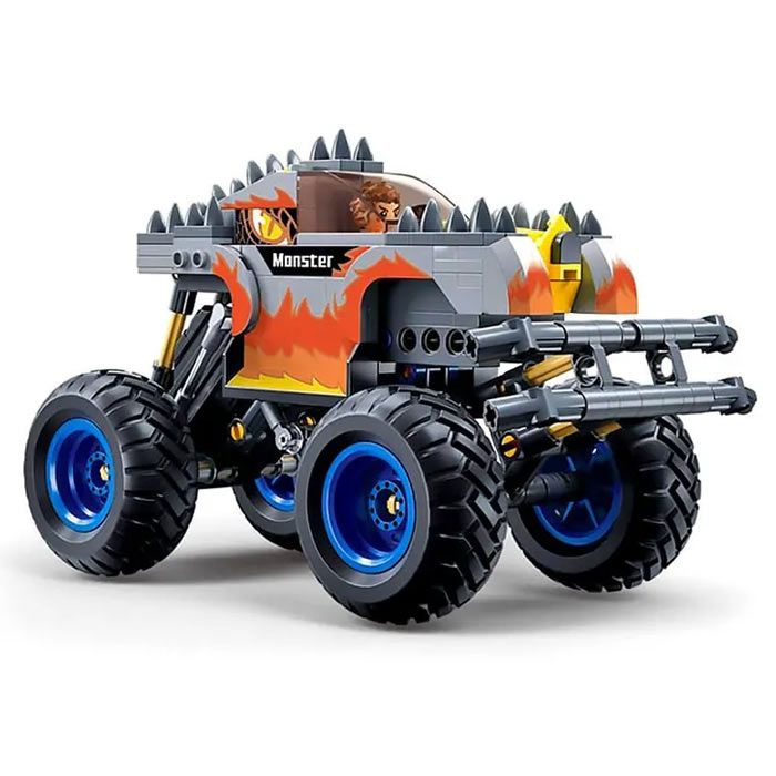 Конструктор Большие колёса Автомобиль-ящер Sluban M38-B1162 - купить с доставкой по выгодным ...