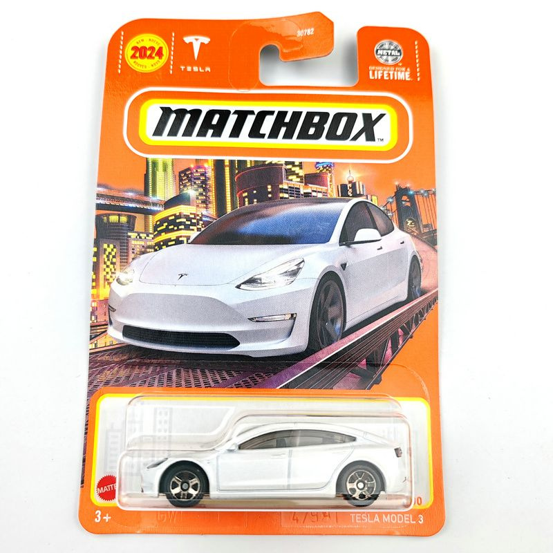 Машинка 2024B matchbox 1:64 TESLA MODEL 3 WHITE 2024-30782-53 ...
