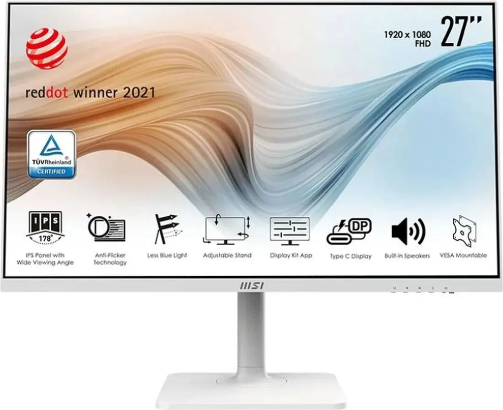 MSI 27" Монитор Modern MD271PW, белый купить на OZON по низкой цене ...