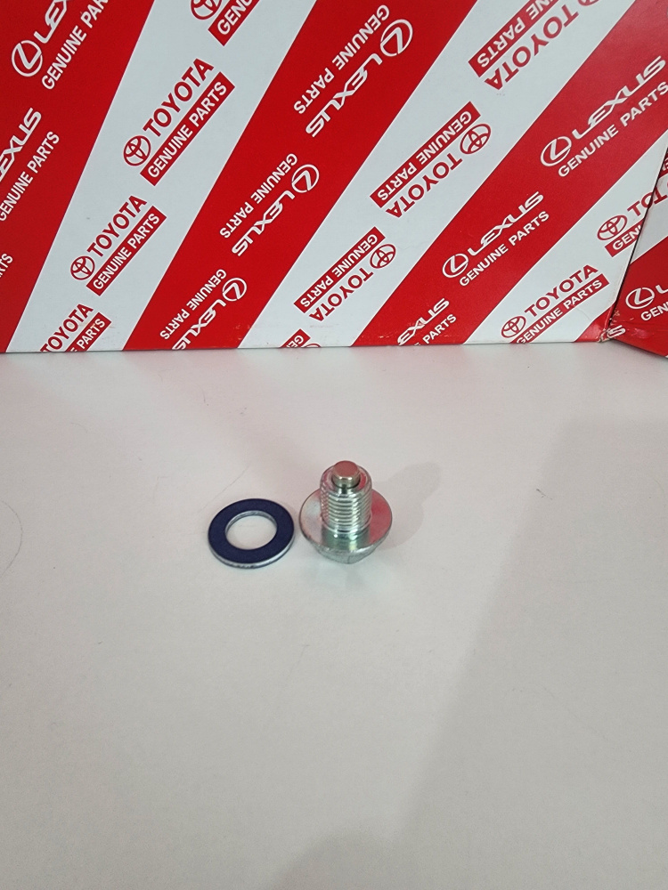 Сливной магнитный болт с шайбой 90341-12012 и 90430-12031 - Toyota арт ...