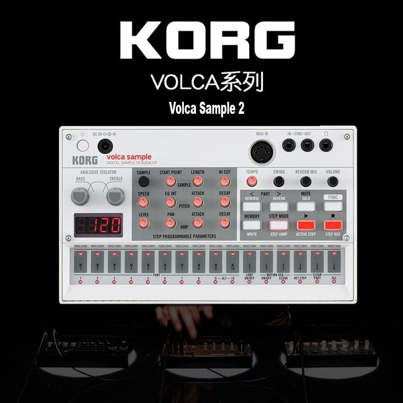 KORG VOLCA SAMPLE 2,грувбокс-семплерMPLE - купить с доставкой по выгодным ценам в интернет ...
