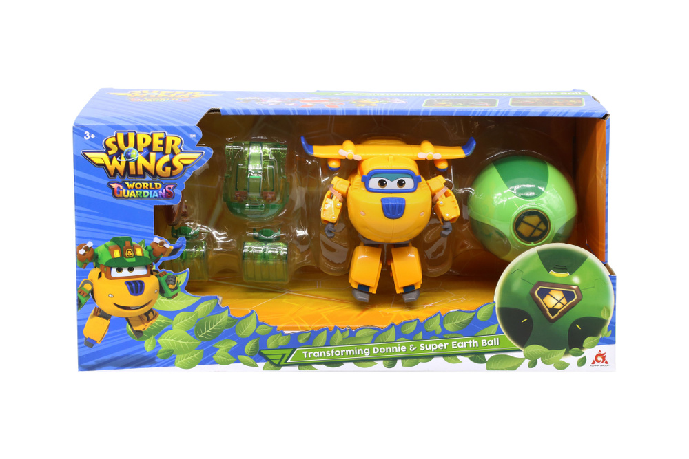 Игровой набор Супер Крылья, Трансформер Донни с супер шаром, EU760966 ...