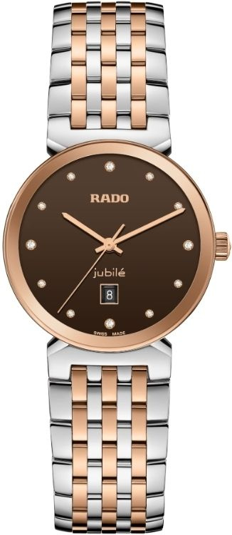 Швейцарские кварцевые часы Rado Florence Diamonds R48913763 на браслете ...