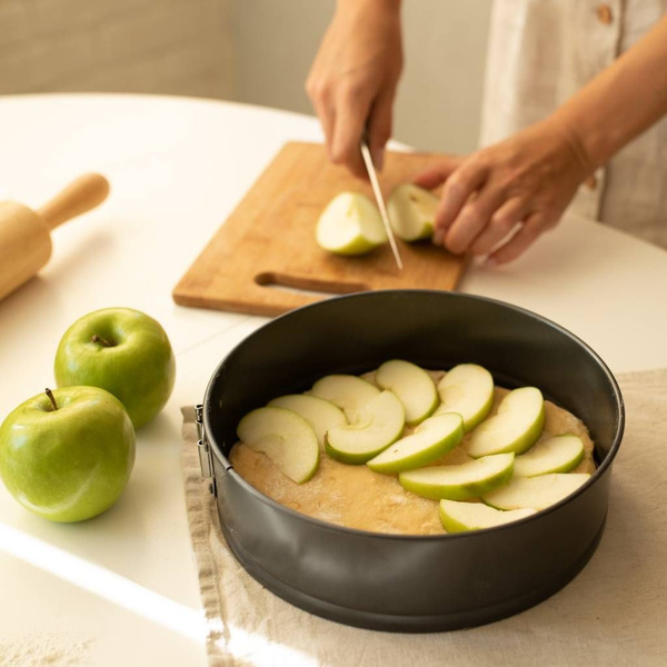 Форма для выпечки разъемная 22x6,8 см купить на OZON по низкой цене ...