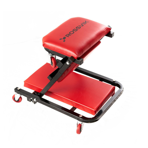 ST337 Тележка подкатная складная (лежак-стул) ROSSVIK г/п 130 кг купить на OZON по низкой цене ...