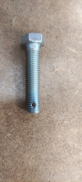 Болт Din 962 М12х55 (отверстие в ножке, полная резьба, 10 шт.) купить ...