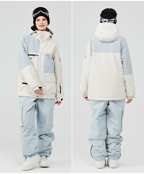 Комплект верхней одежды Мужской, Женский ARCTIC QUEEN Погоны, Капюшон круглый Зима, размер 54 ...