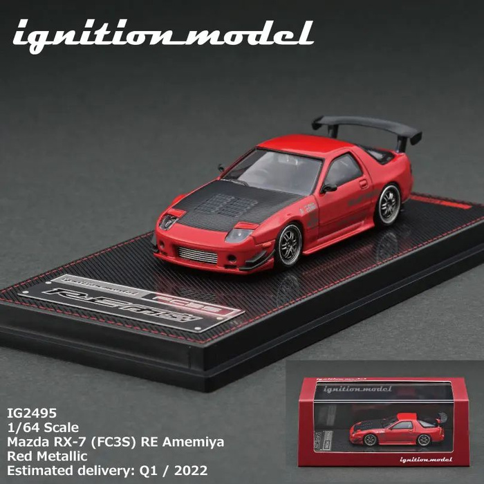 Машинка IG ignition model 1:64 TOYOTA SUPRA RWB 993 Mazda RX-7 FC3S ...