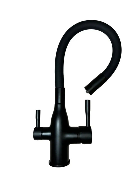 Смеситель Frap для кухонной мойки с подключением фильтра с краном для ...