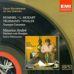 Audio CD MAURICE ANDRE, HERBERT VON KARAJAN Vivaldi: Trumpet Concertos ...