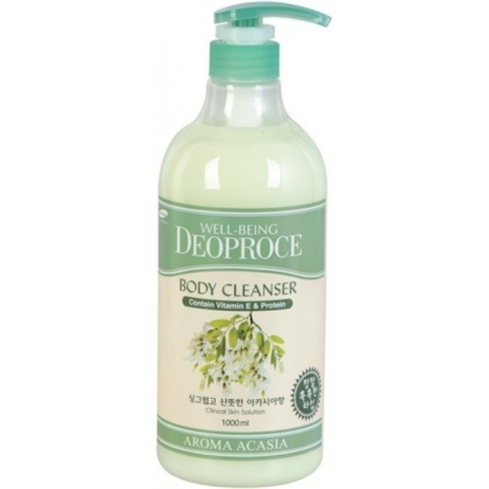 Гель для душа Deoproce Well-Being Aroma Body Cleanser Acacia, 1000 мл ...