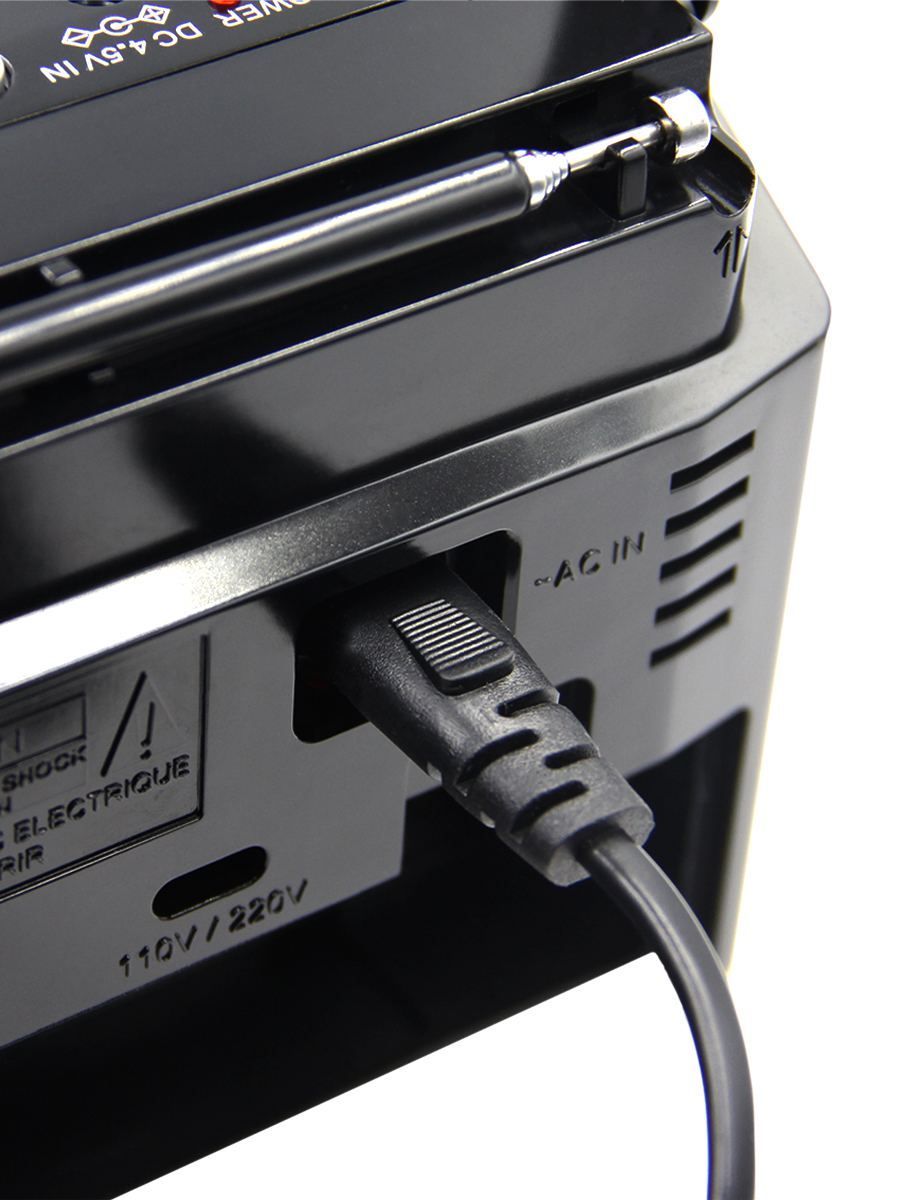 Радиоприемник, MP3 плеер с АКБ Fepe FP-1372U (USB, TF) FM, AM, SW ...