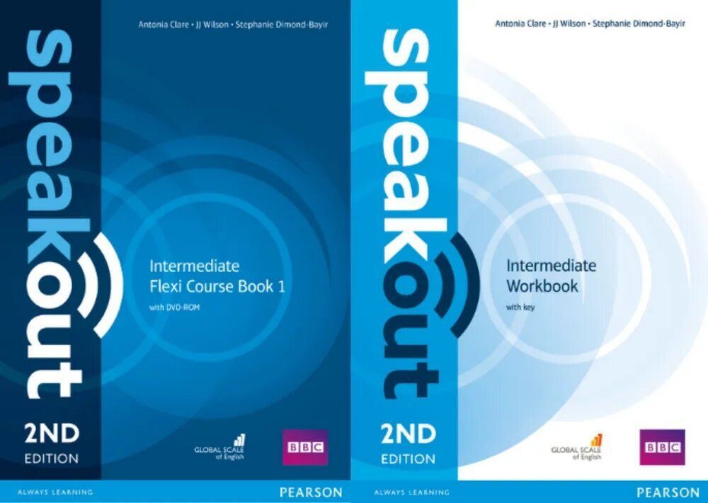 SpeakOut Intermediate (2 Edition) комплект Student's Book + Workbook + CD - купить с доставкой ...