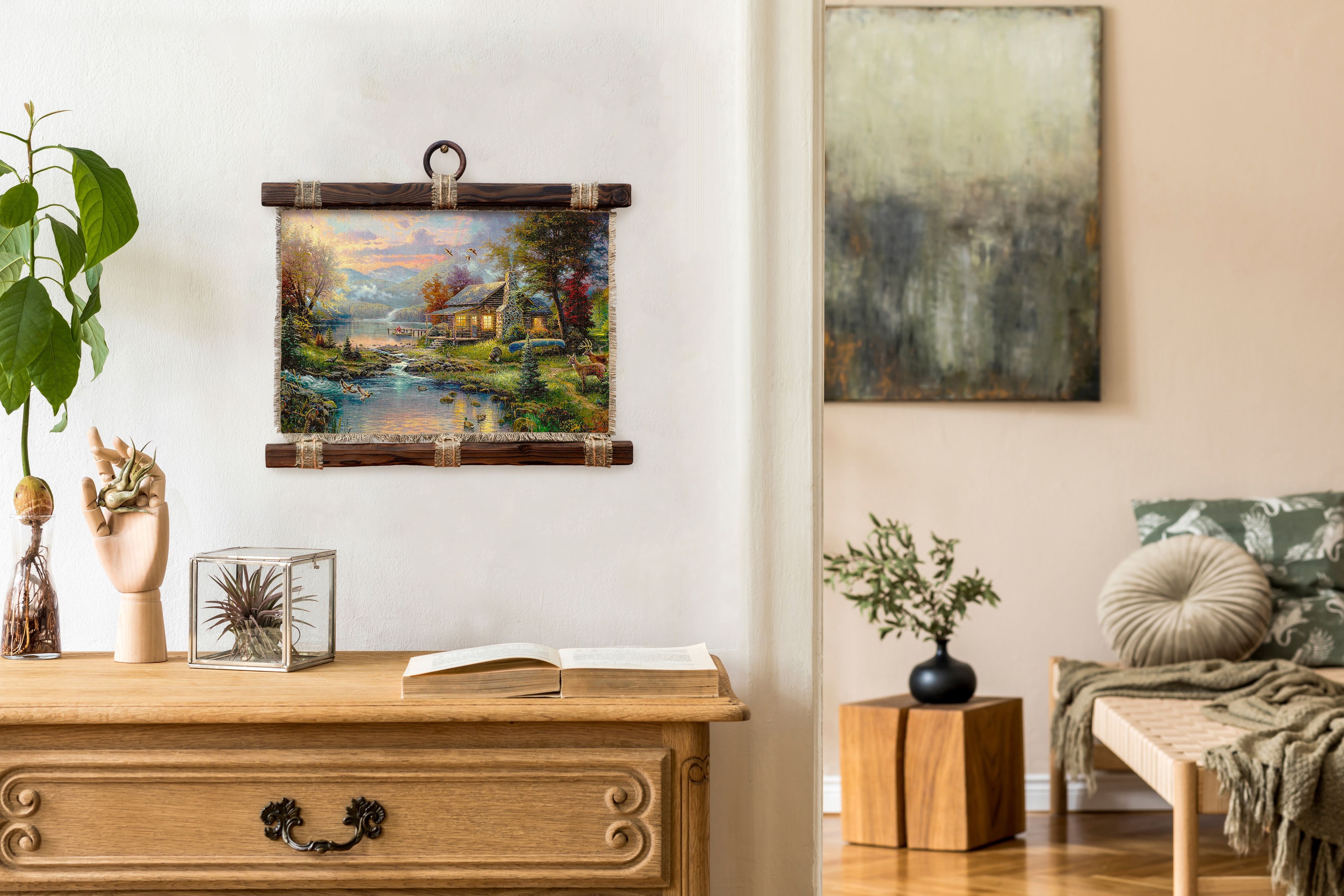 Украшение настенное интерьерное Универсальный Свиток 424 4 Г Р купить