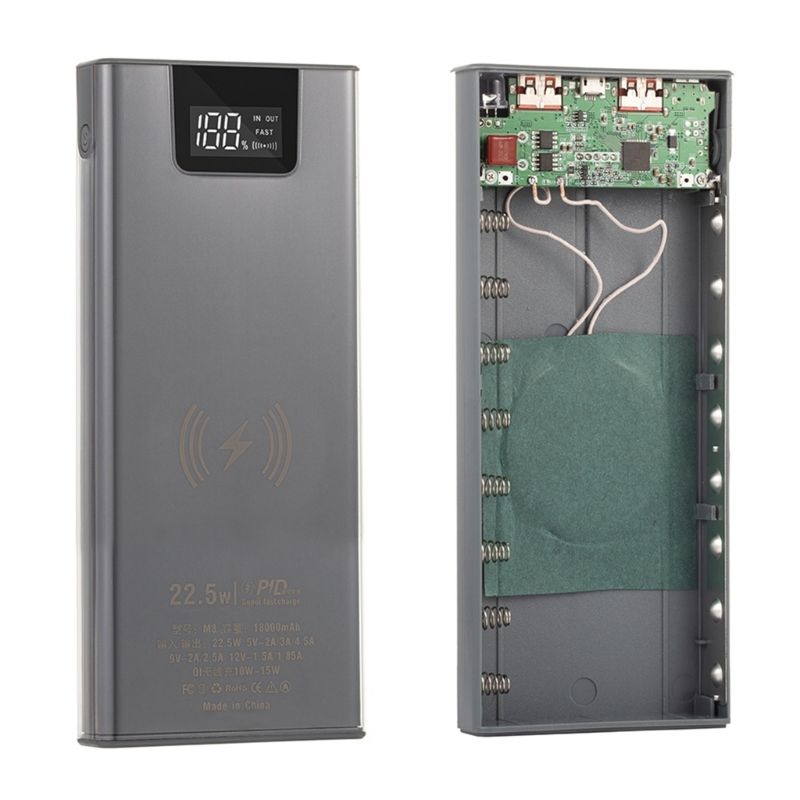 Корпус для Power Bank 8x18650 купить на OZON по низкой цене (2365812656)