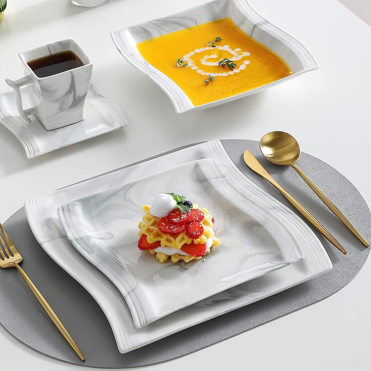 PlatesPlus Сервиз обеденный из 30 предм., количество персон: 6 - купить ...