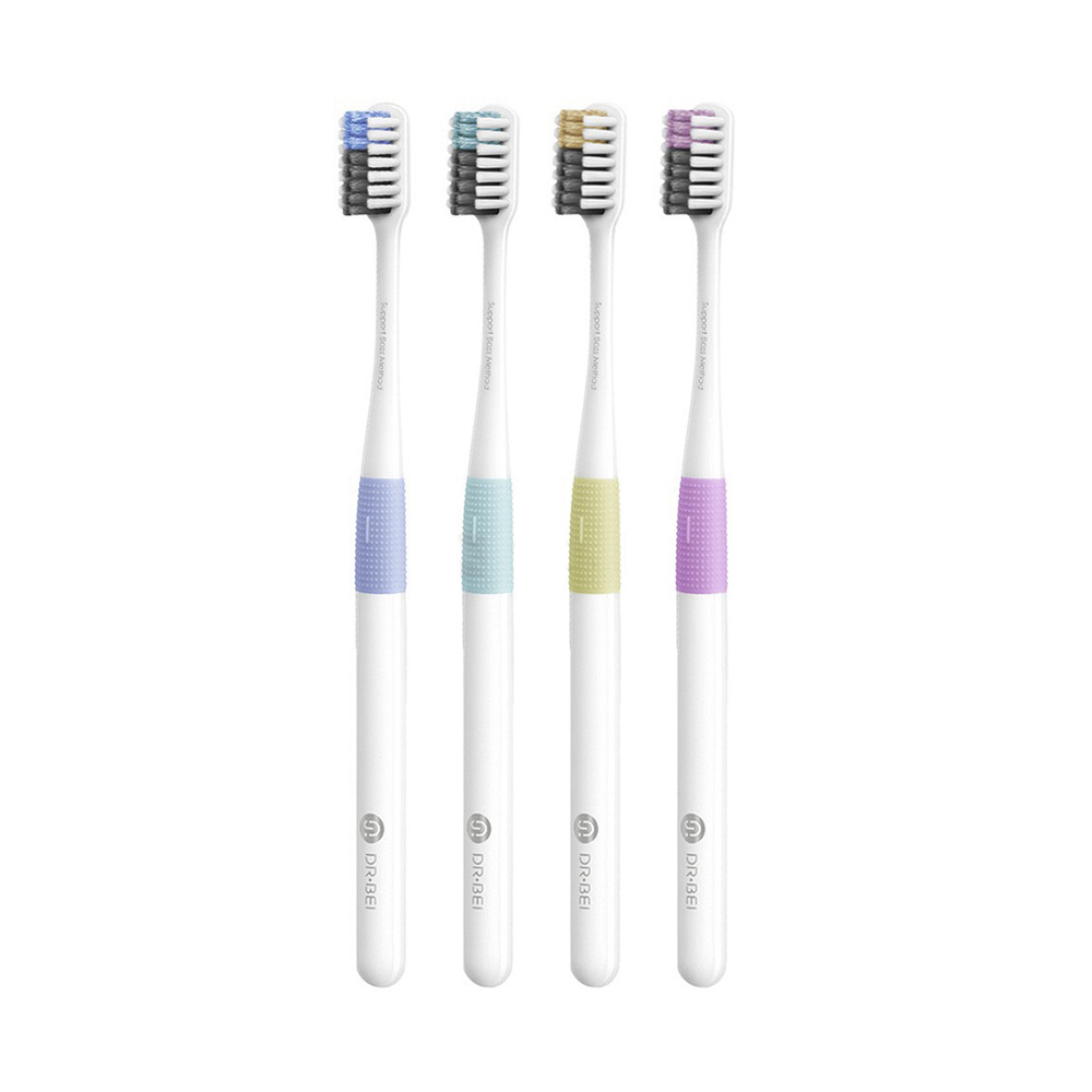 Набор зубных щеток Doctor B Bass Method Toothbrush (NUN4006RT ...