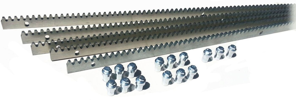 Alutech ROA8 рейка зубчатая 30х8 (в комплекте 5 шт) - купить с доставкой по выгодным ценам в ...