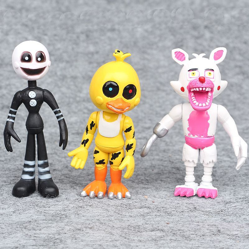 Набор фигурок аниматроники ФНАФ - mini FNAF (Five night at Freddys) (6 ...