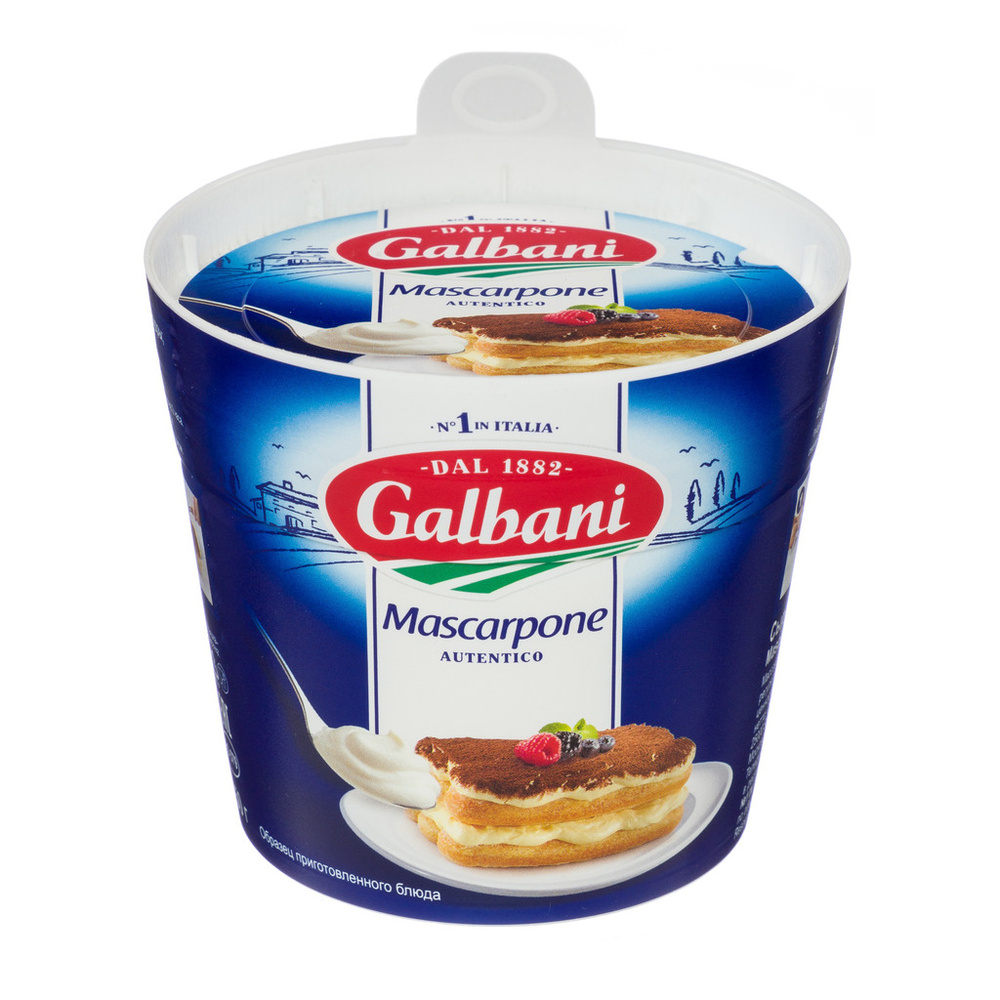 Сыр Маскарпоне 80% 250 г, Galbani купить на OZON по низкой цене (144576599)
