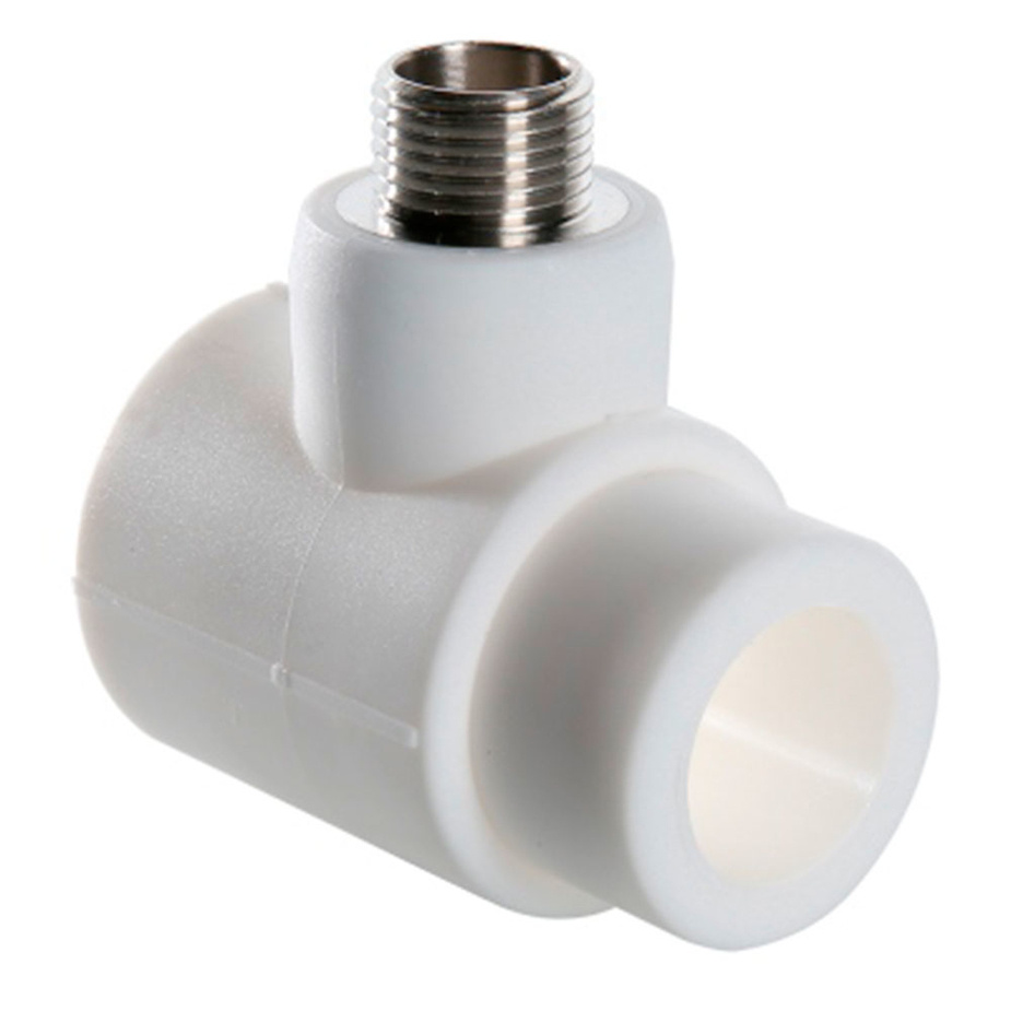 Тройник полипропиленовый Valtec PPR для подключения коллекторных соединителей 40 х 3/4 нар.р ...