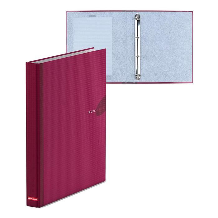 Папка на 4 кольцах А4, ErichKrause Work inside, 35 мм, 1750 мкм ...