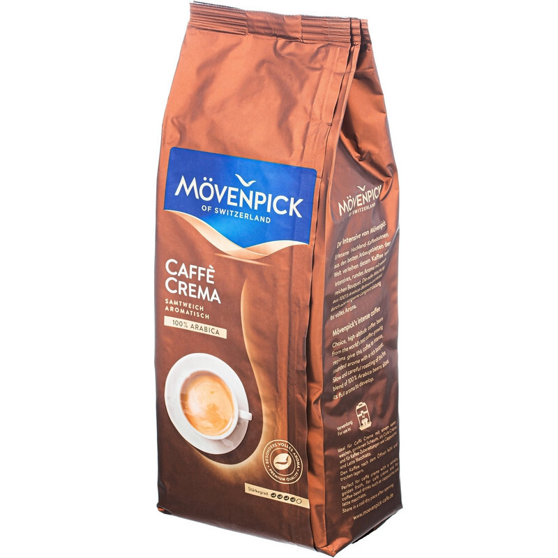 Кофе Movenpick Caffe Crema в зернах, 1 кг - купить с доставкой по ...