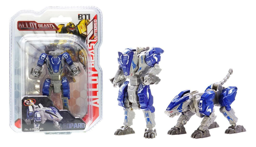 Робот-трансформер Junfa Хищник Леопард - купить с доставкой по выгодным ...