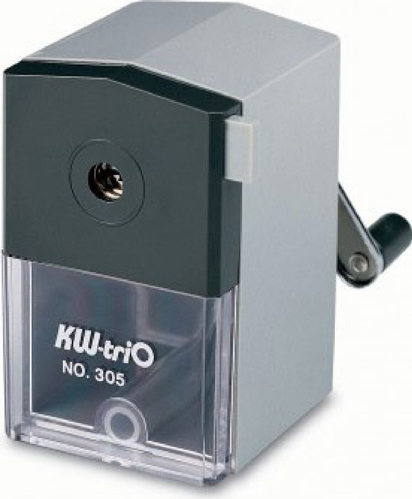 Точилка для карандашей механическая Kw-Trio 305Agr 1 отверстие пластик ...