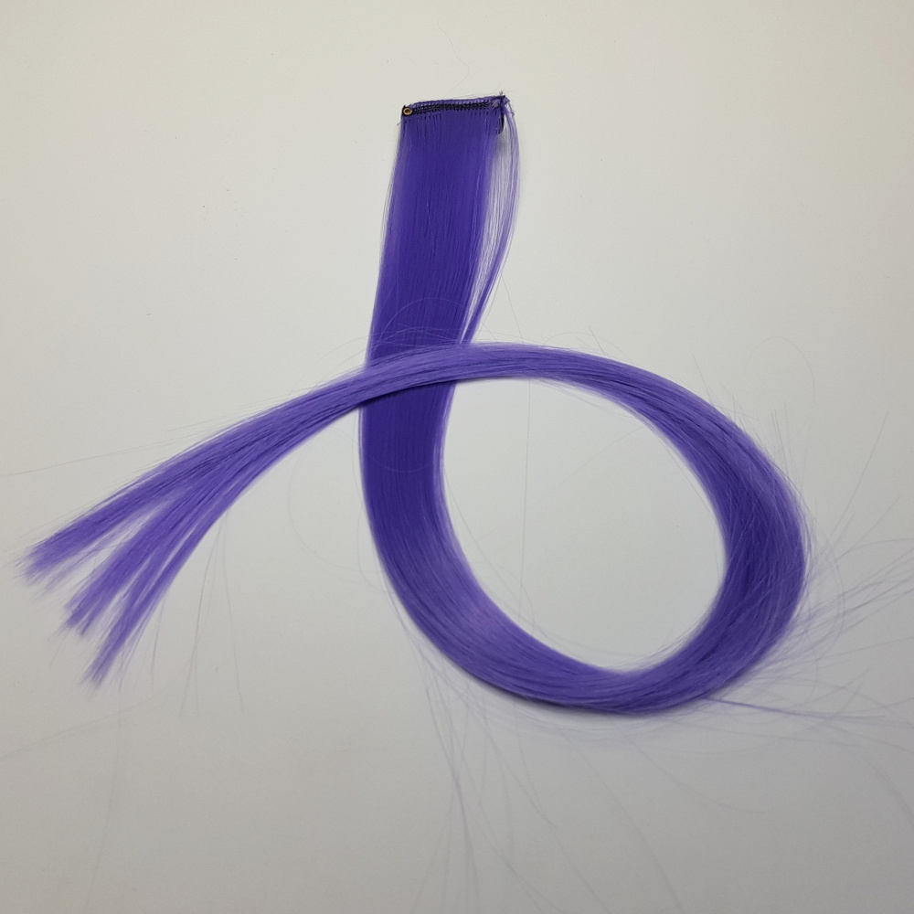 Пряди волос канекалон на заколке, искусственные, длина 50см, ширина 3 ...