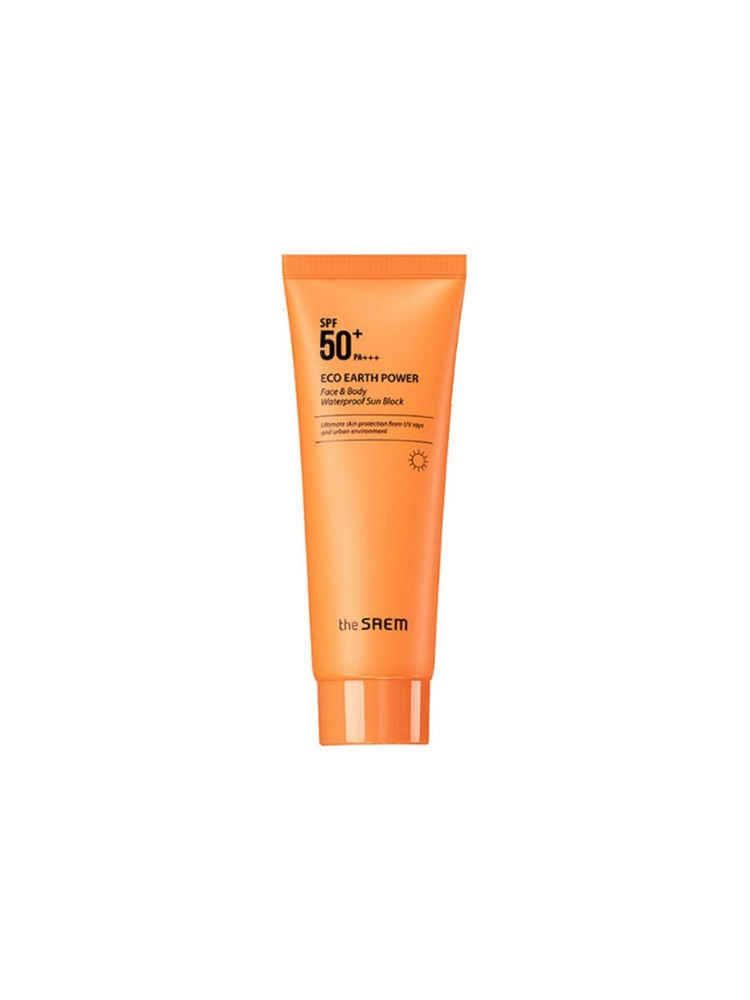 Tha Saem Крем солнцезащитный Eco Earth Face&Body Waterproof Sun Cream ...