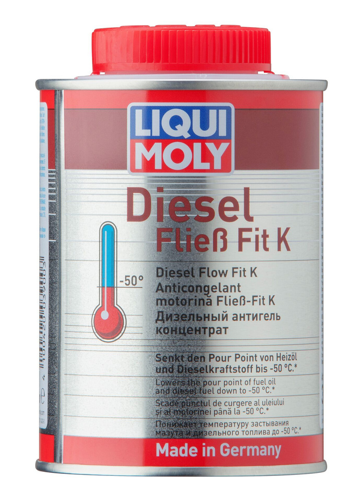Антигель дизельный Liqui Moly "Diesel Fliess-Fit K", концентрированный, 250 мл купить на OZON по ...