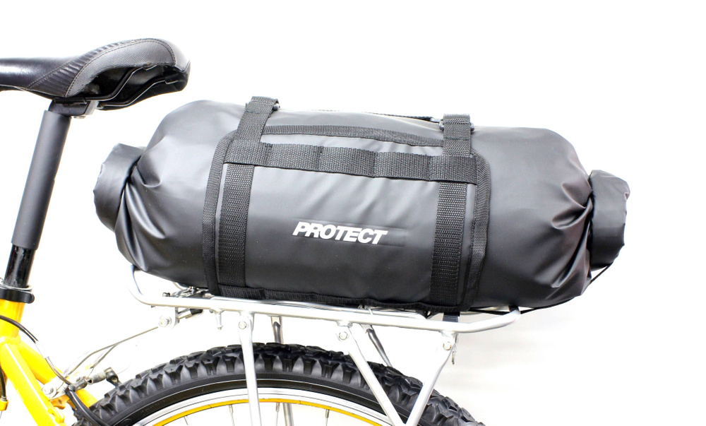 Bikepacking Компрессионная сумка на багажник велосипеда для перевозки ...