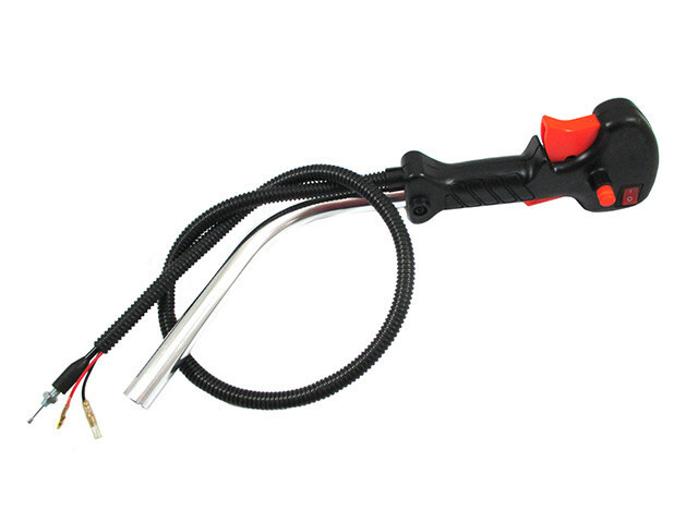Ручка газа для бензотриммера 25/33/43/52 с трубкой купить на OZON по низкой цене (614015310)