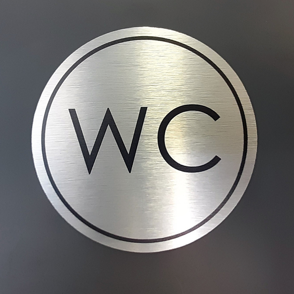 Информационная табличка Туалет Wc 10 Х 10 см 10 см 10 см купить