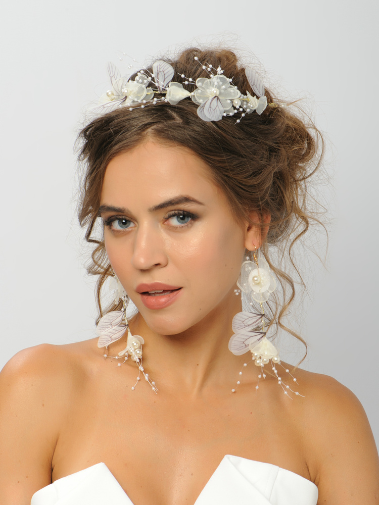 Комплект украшений LUMINA JEWELS, серьги женские, диадема - купить с ...