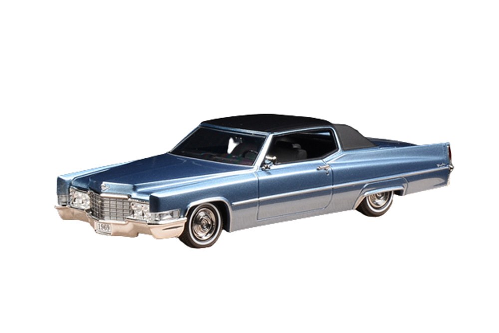 Cadillac coupe deville 1969 astral blue metallic / кадиллак купе девиль ...