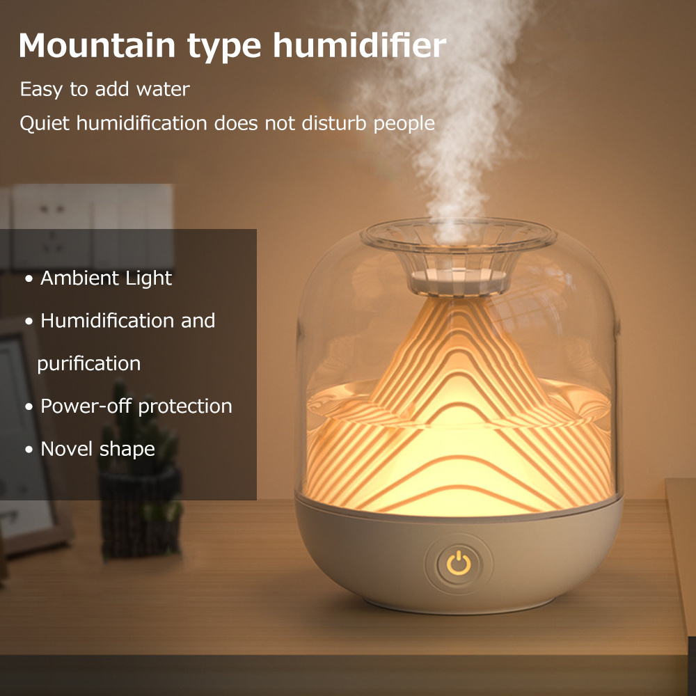 Увлажнитель Воздуха Mini Desktop USB Atmosphere Lamp 700 мл Большой ...