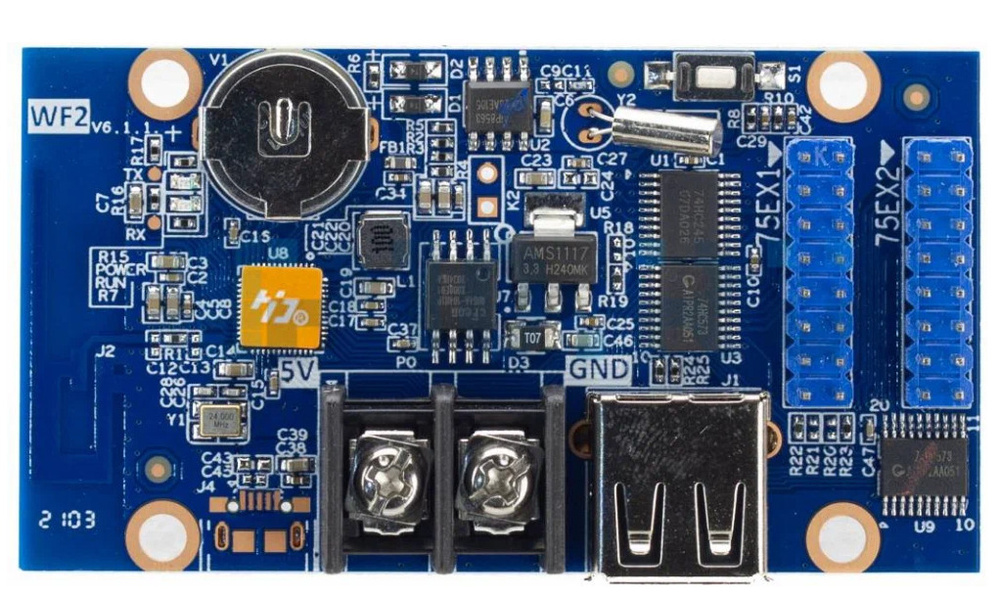 HD-WF2 USB + WIFI асинхронный Светодиодный контролер - купить с ...