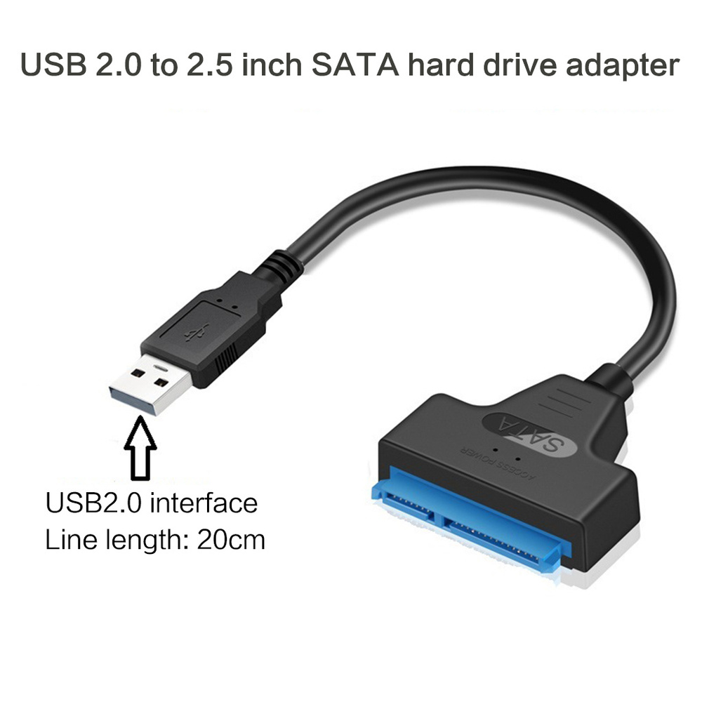 Usb 3 0 2 0 Type C на 2 5 дюймовый адаптер жесткого диска Sata Кабель