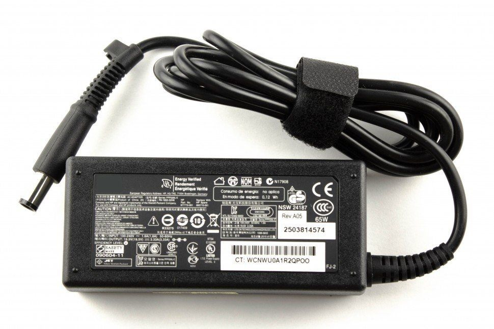 Блок питания для моноблока HP 19.5V 3.33A 7.4 * 5.0 с кабелем - купить ...