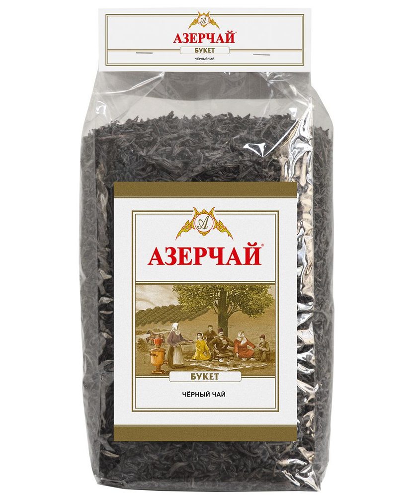 Чай листовой черный Азерчай Букет, 1000 г купить на OZON по низкой цене ...