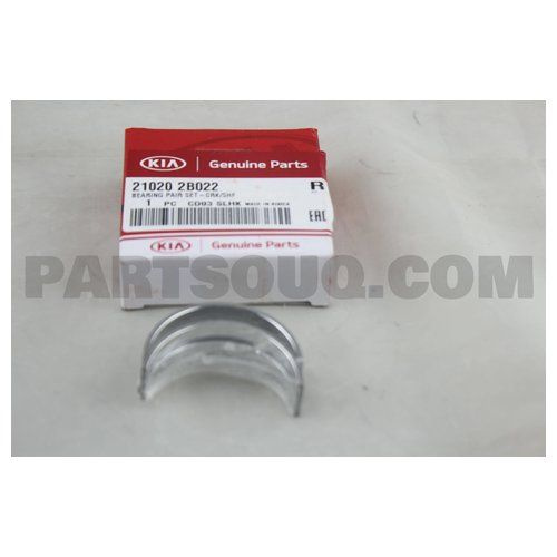 КОМПЛЕКТ ПОДШИПНИКОВ СКОЛЬЖЕНИЯ КОЛЕНВАЛА, ВСЕГО 10ШТУК ПОДШИПНИКОВ ...